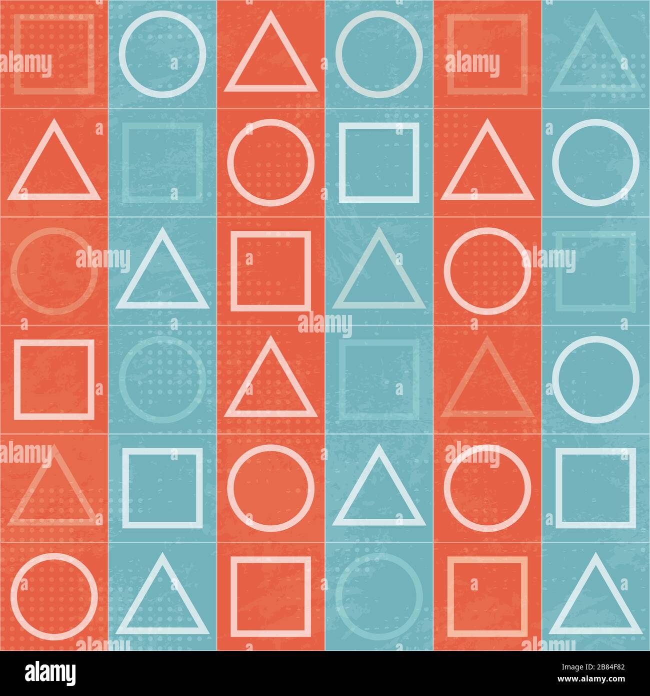 abstract geometric game signs, seamless texture Stock Vector Image ...