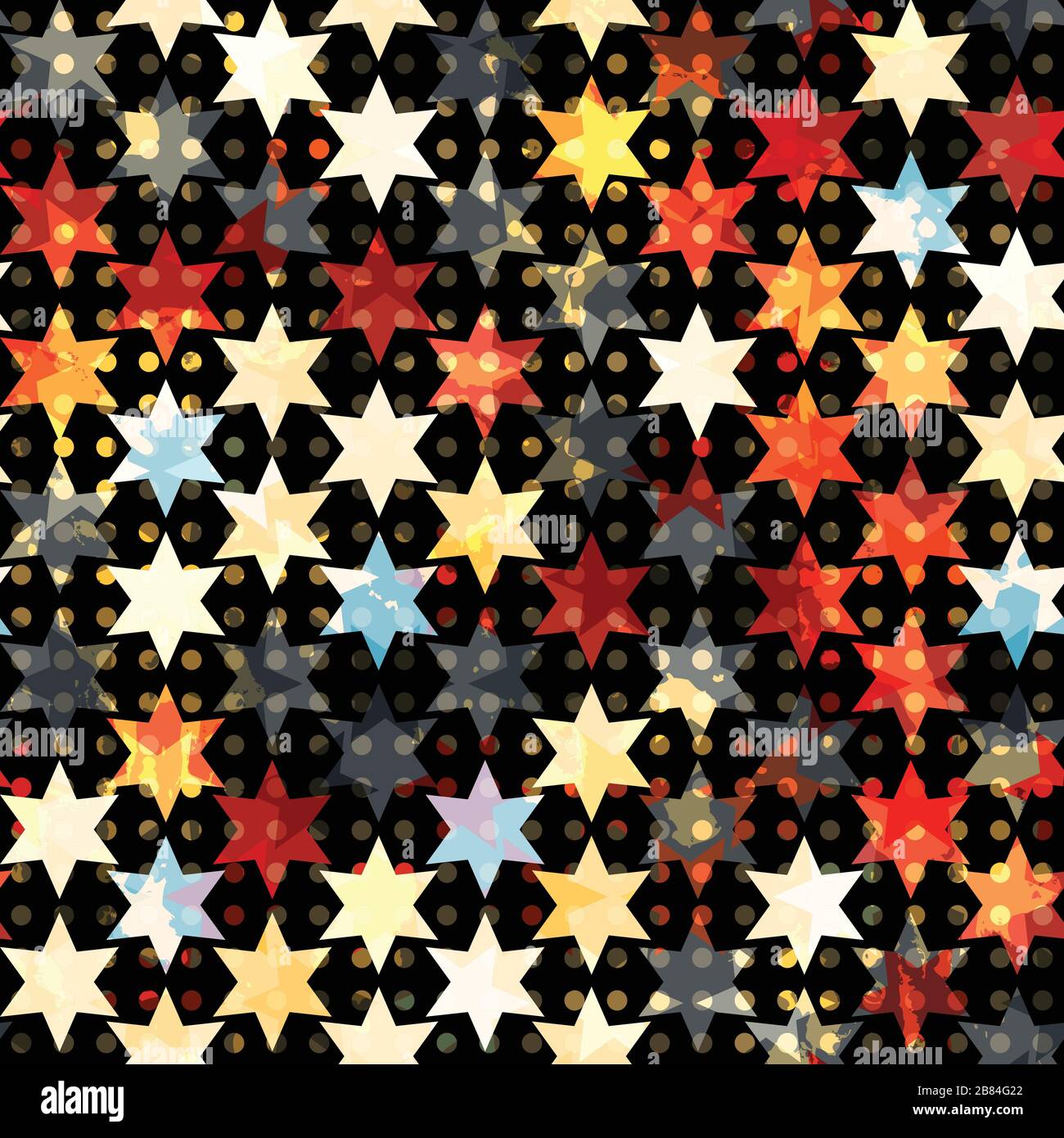 abstract grunge star seamless Stock Vector Image & Art - Alamy