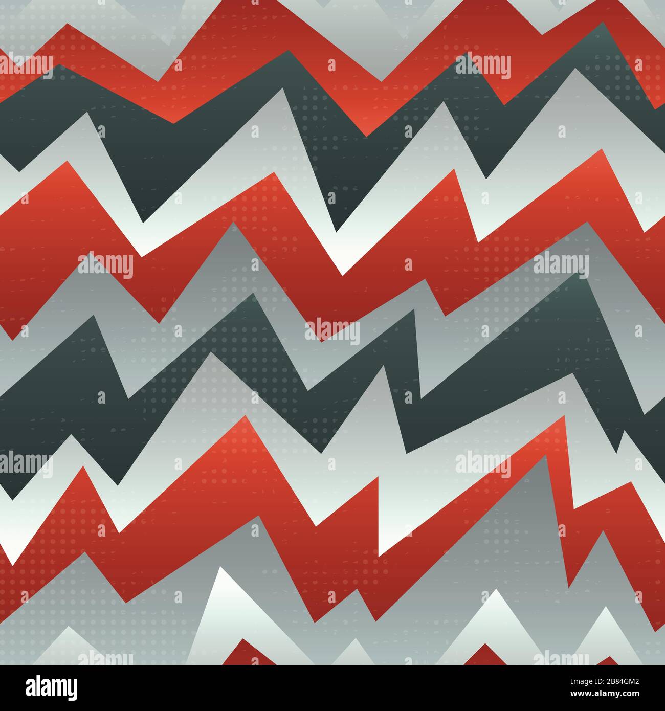 abstract red zigzag seamless pattern with grunge effect Stock Vector ...
