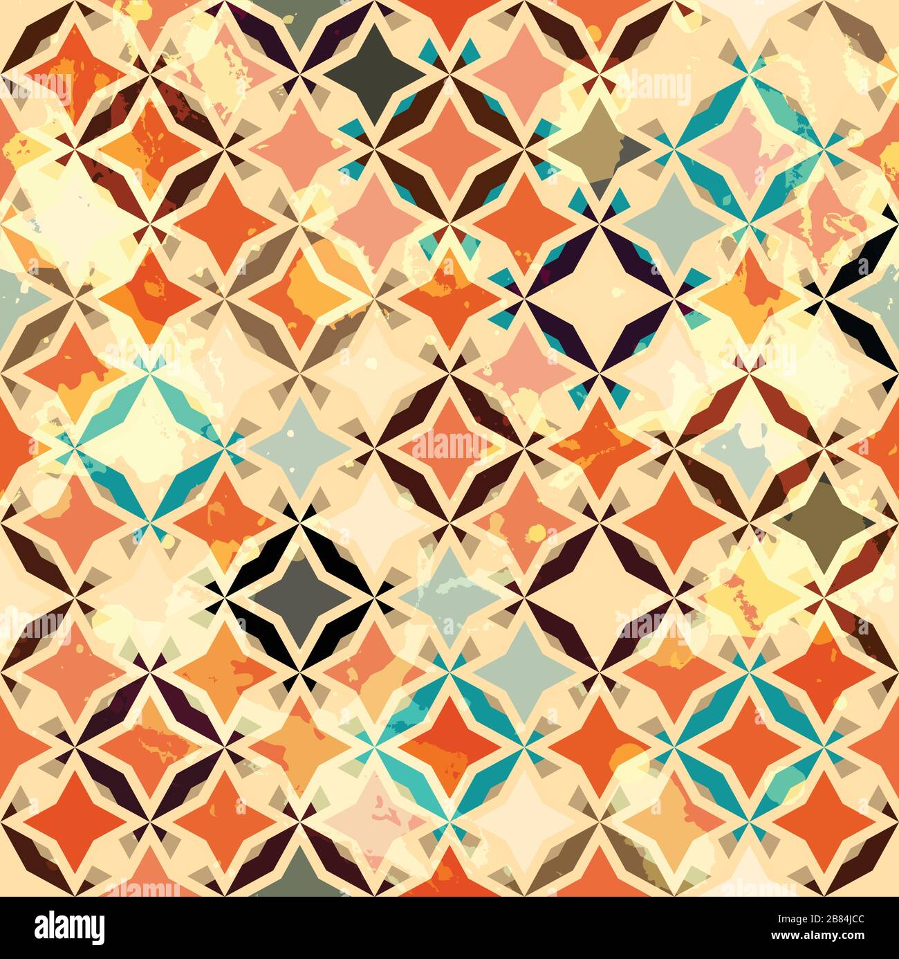 Abstract multi colored star Stock Vector Images - Alamy