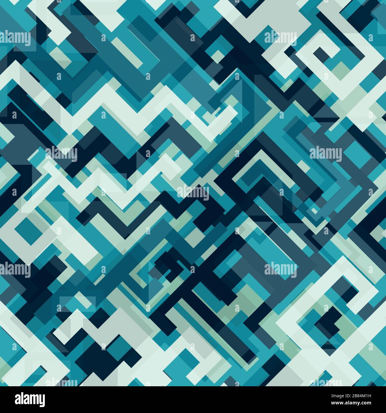 blue tech seamless pattern Stock Vector Image & Art - Alamy