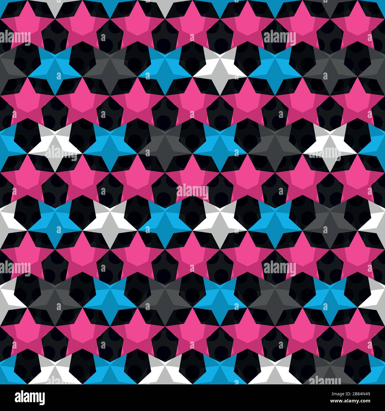 bright star seamless pattern Stock Vector Image & Art - Alamy