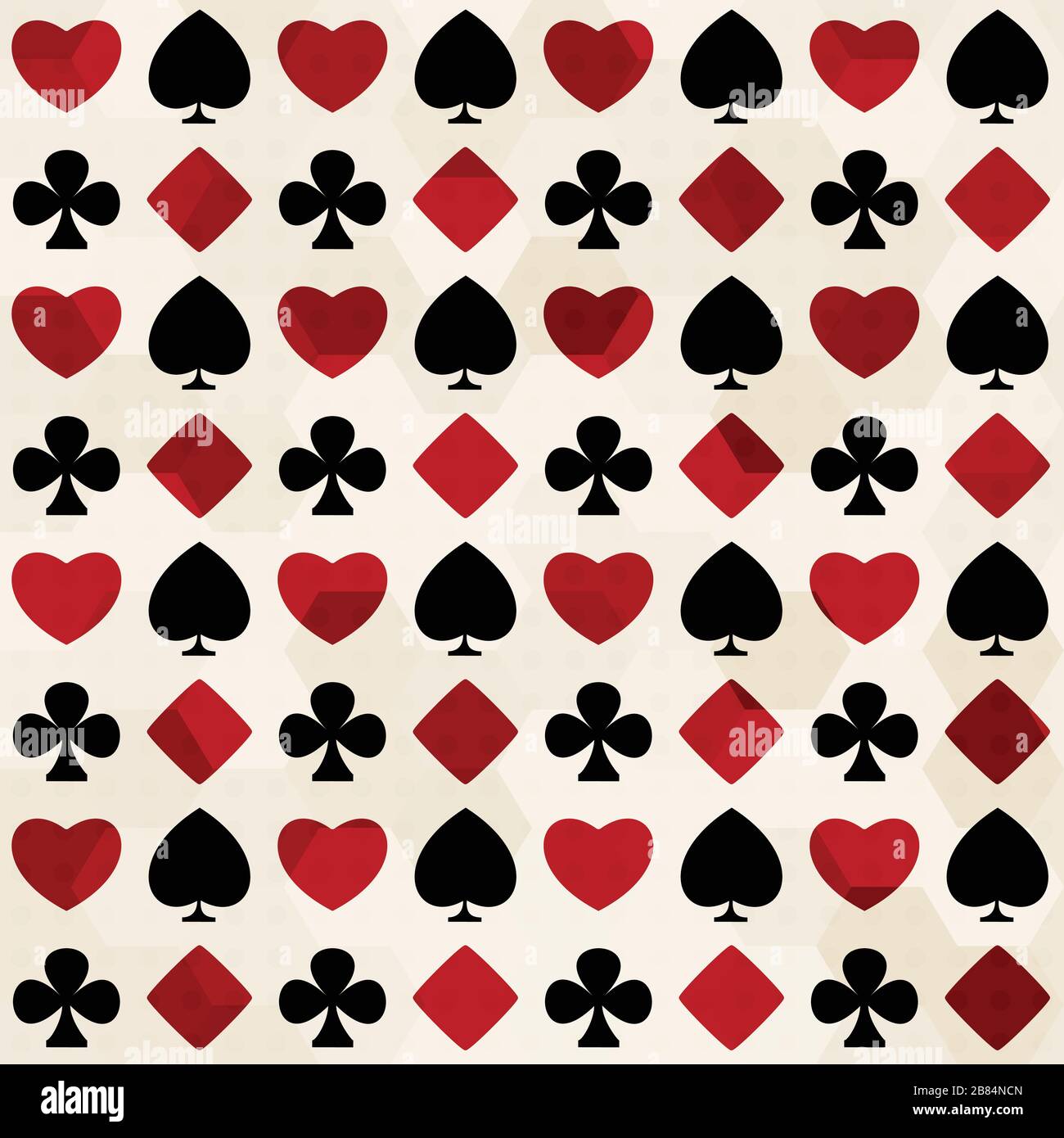 Seamless card suit Stock Vector Images - Alamy