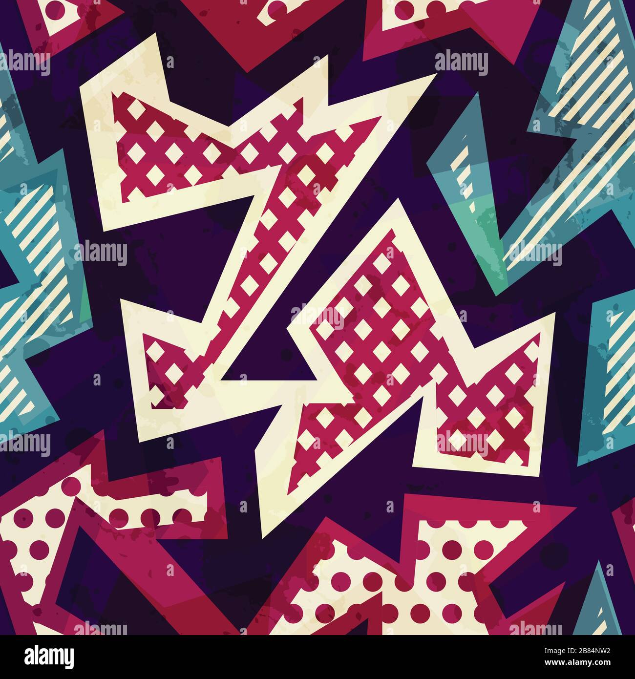 cloth seamless pattern with grunge effect Stock Vector Image & Art - Alamy