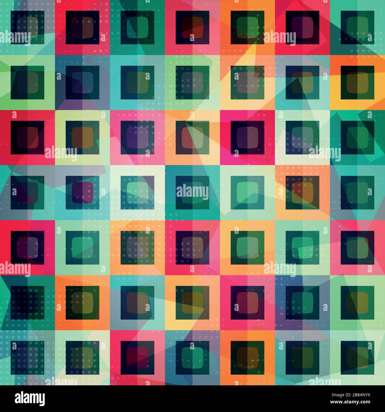 colored squares seamless pattern Stock Vector Image & Art - Alamy