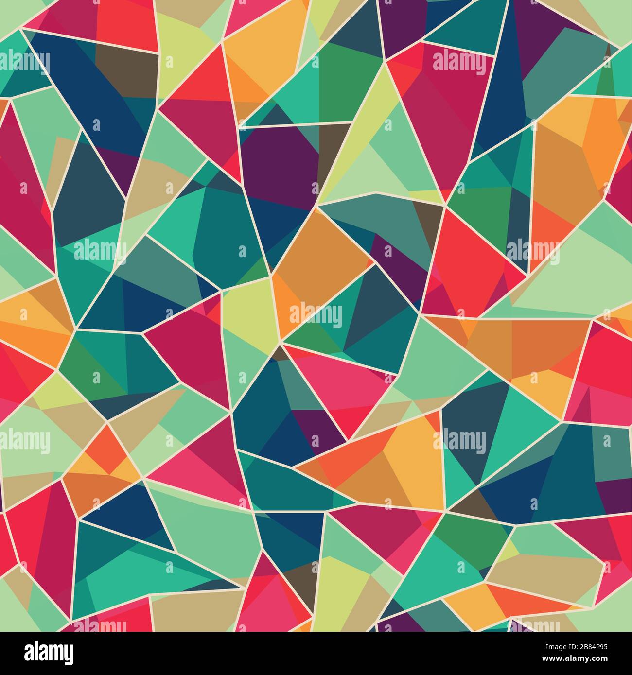 colored mosaic seamless pattern Stock Vector Image & Art - Alamy