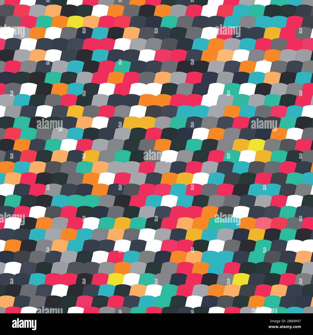 Colourful palette pattern Stock Vector Images - Alamy