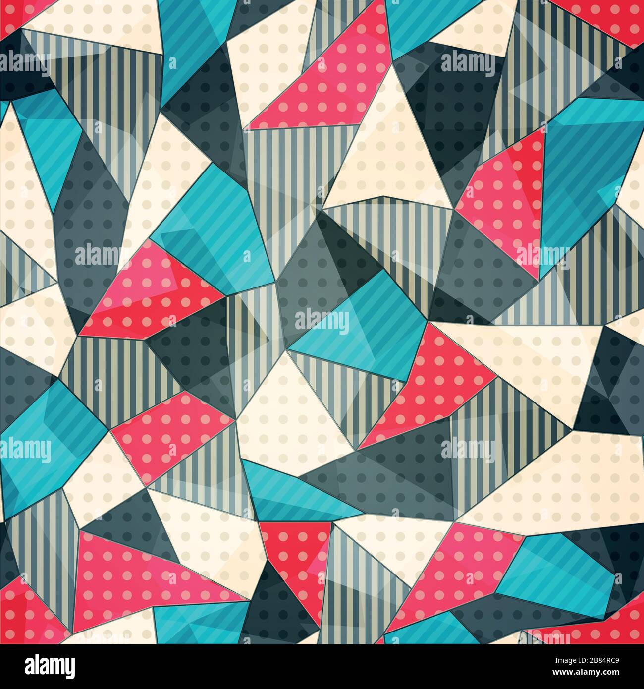 fabric pieces seamless pattern Stock Vector Image & Art - Alamy