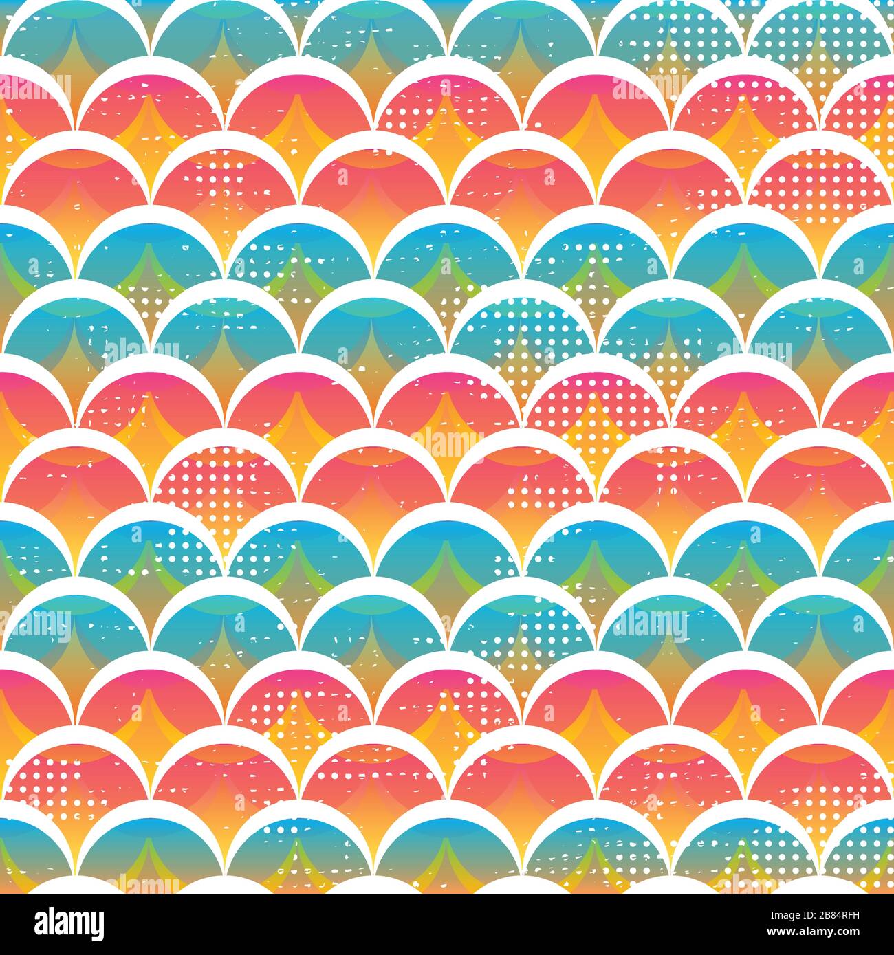 funny circle seamless pattern Stock Vector Image & Art - Alamy