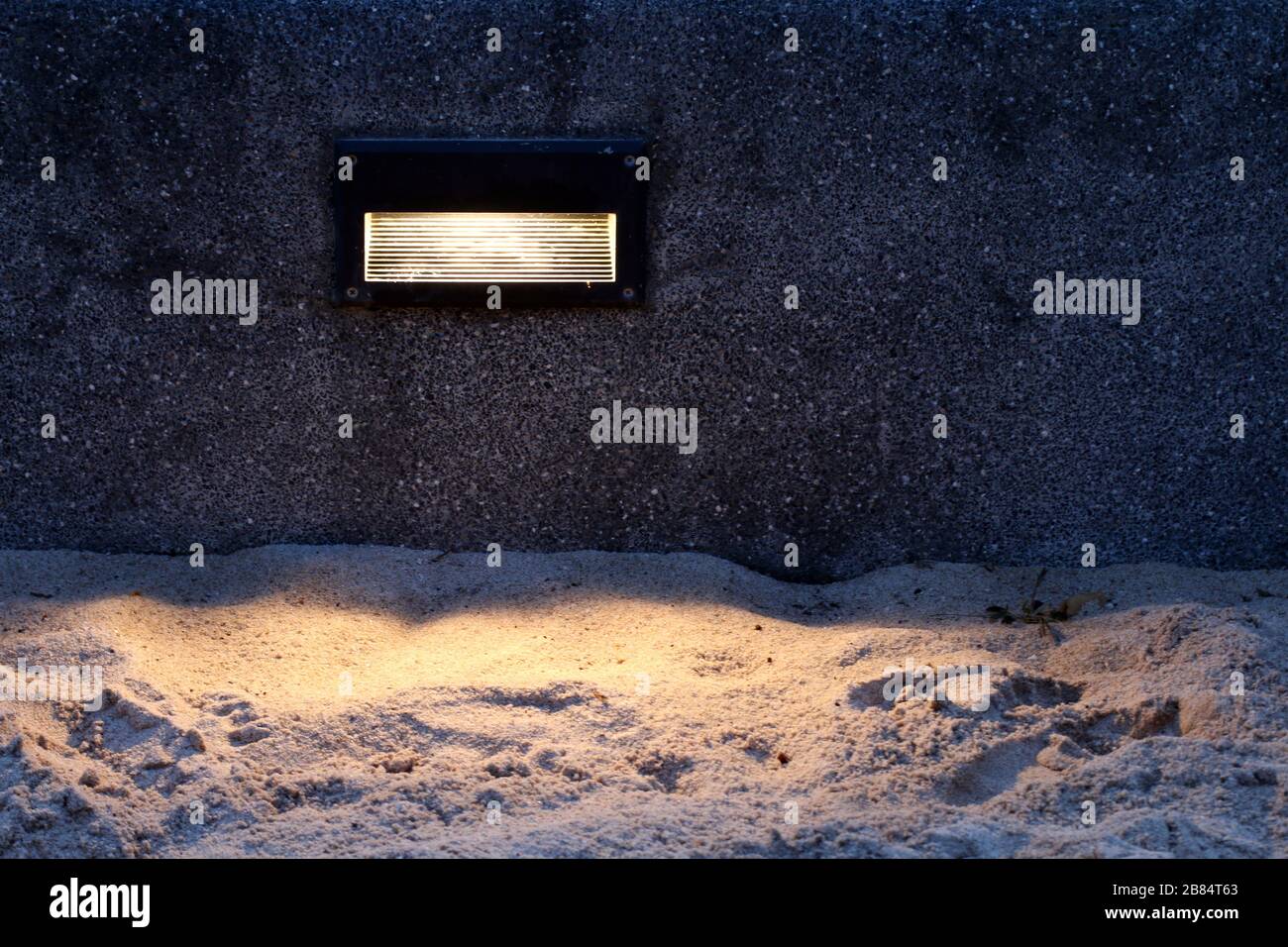 Light for sidewalk floor Sand Beach at night, Decorative lighting ...