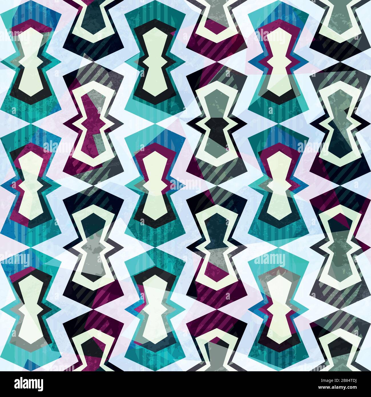 gothic seamless pattern with grunge effect Stock Vector Image & Art - Alamy