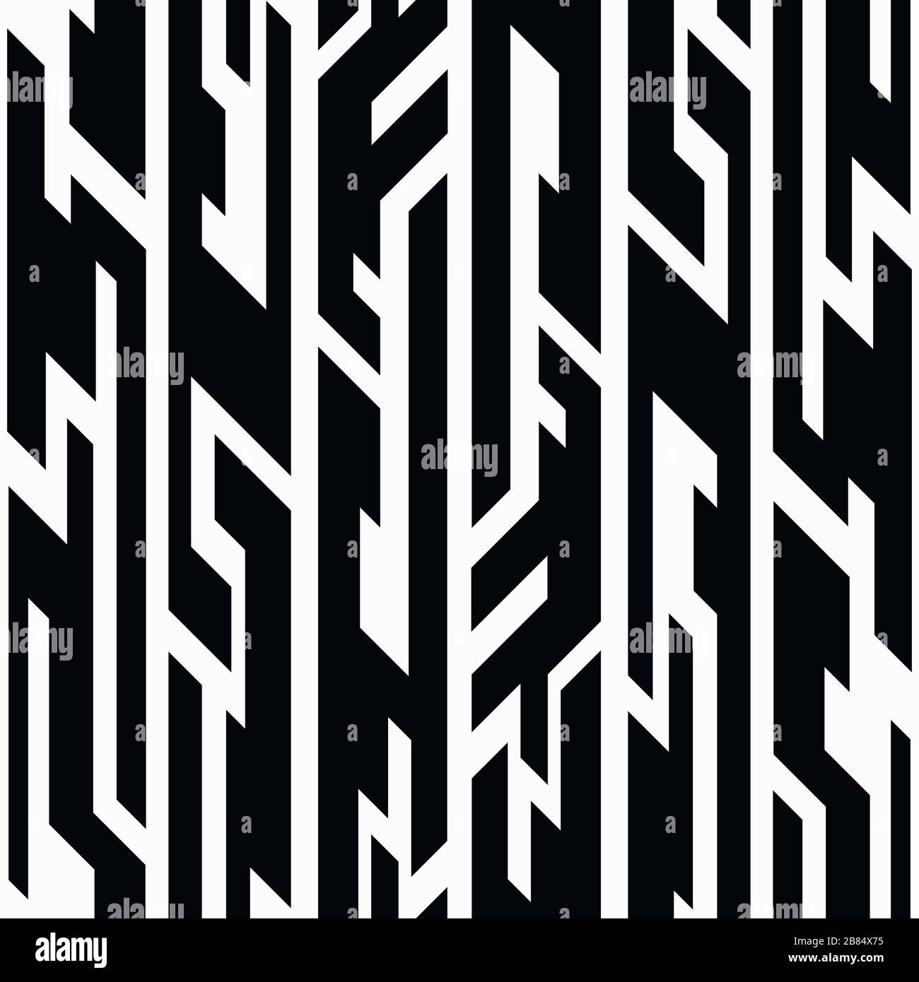 monochrome aztec geometric seamless pattern Stock Vector Image & Art ...