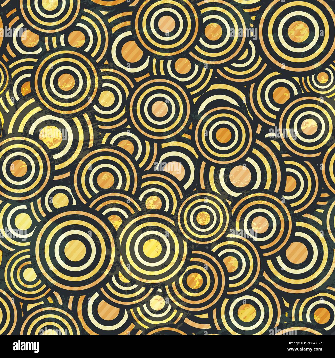 grunge gold circle seamless Stock Vector Image & Art - Alamy