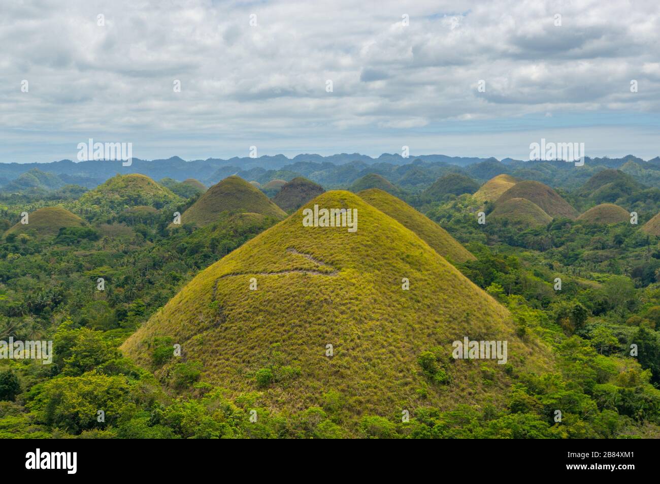 Interesting geological formation of Chocolate Hills, Bohol, The ...