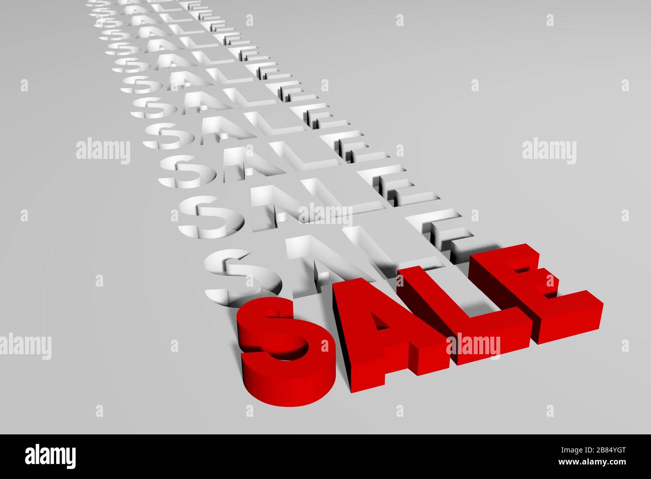 3D sale concept Stock Photo - Alamy