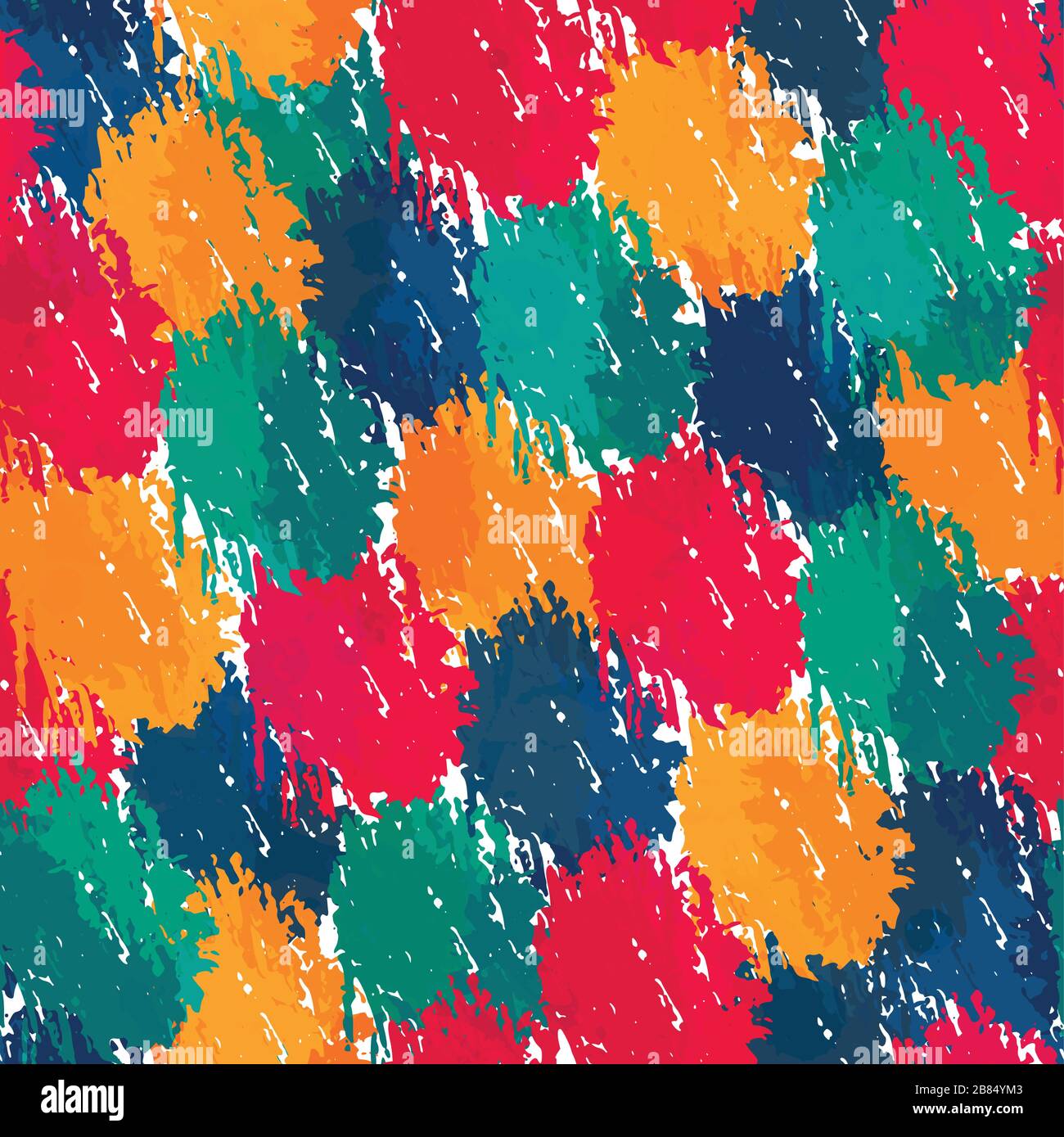 painting style seamless pattern Stock Vector Image & Art - Alamy