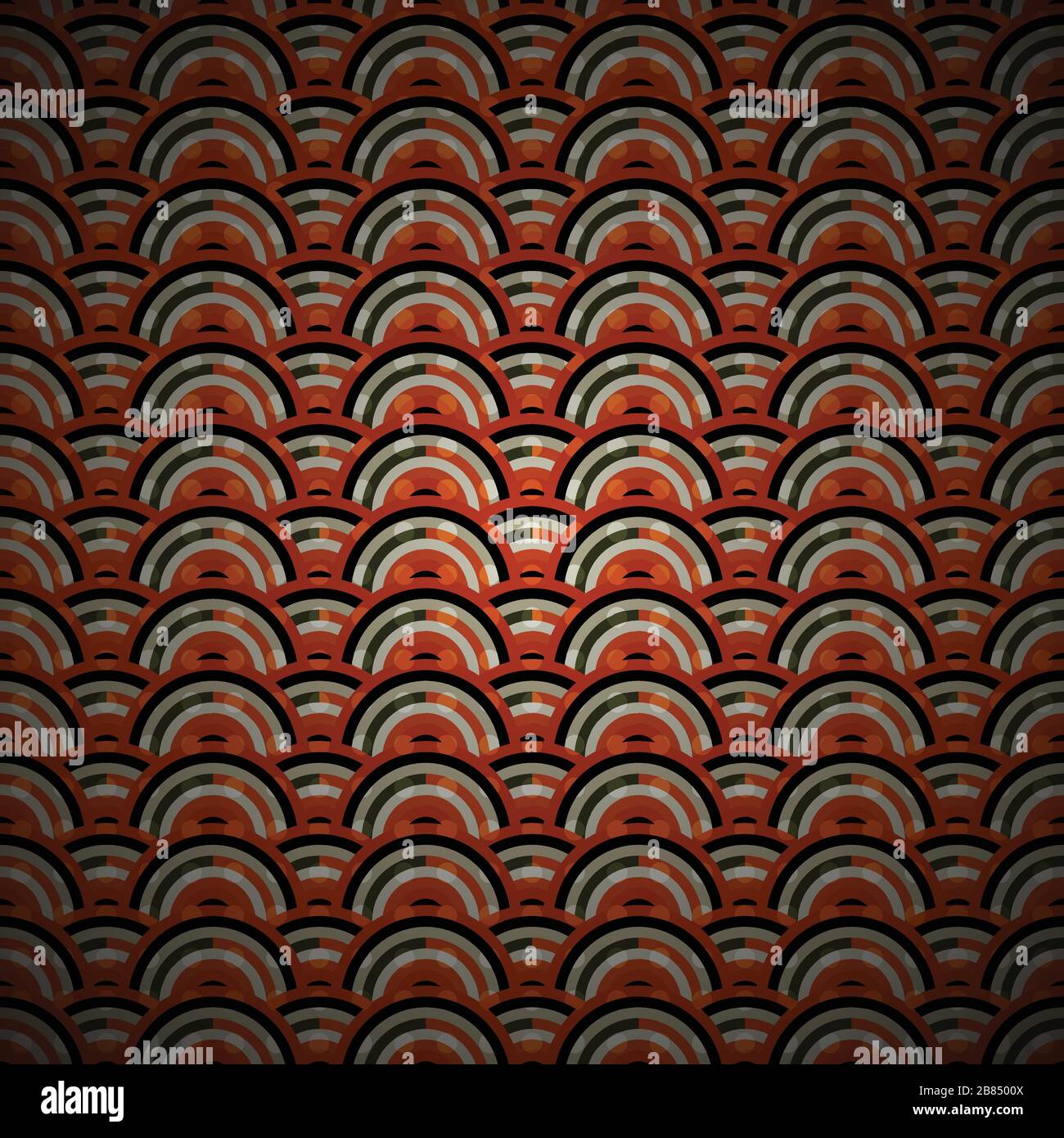orange circle pattern Stock Vector Image & Art - Alamy