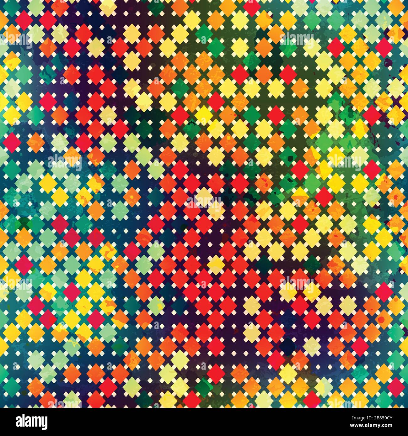 mosaic seamless pattern Stock Vector Image & Art - Alamy