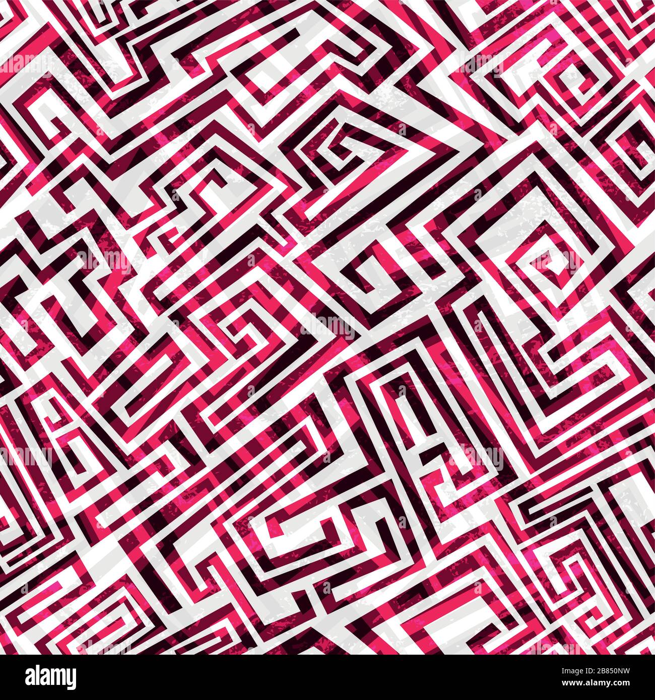 red maze seamless pattern Stock Vector Image & Art - Alamy