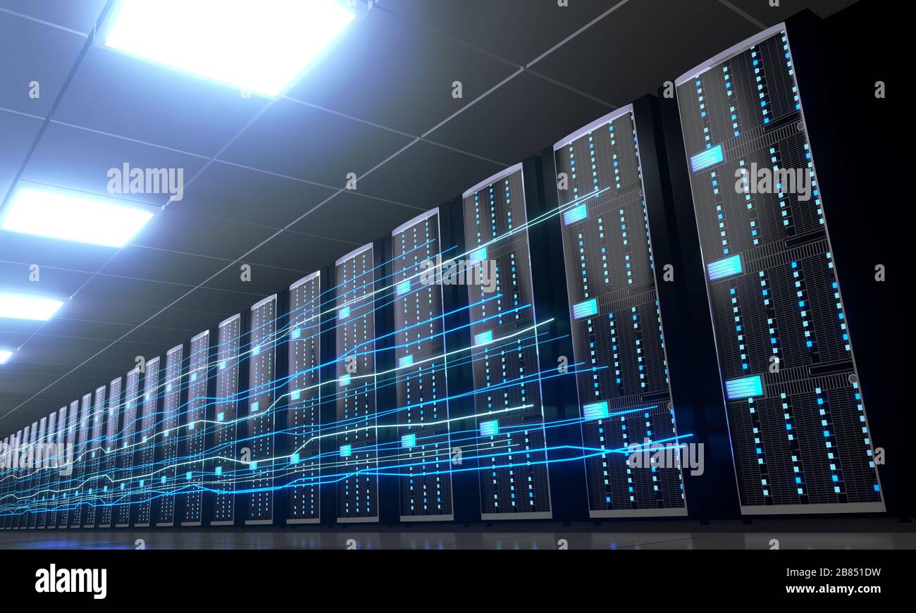 Server Room Wallpaper