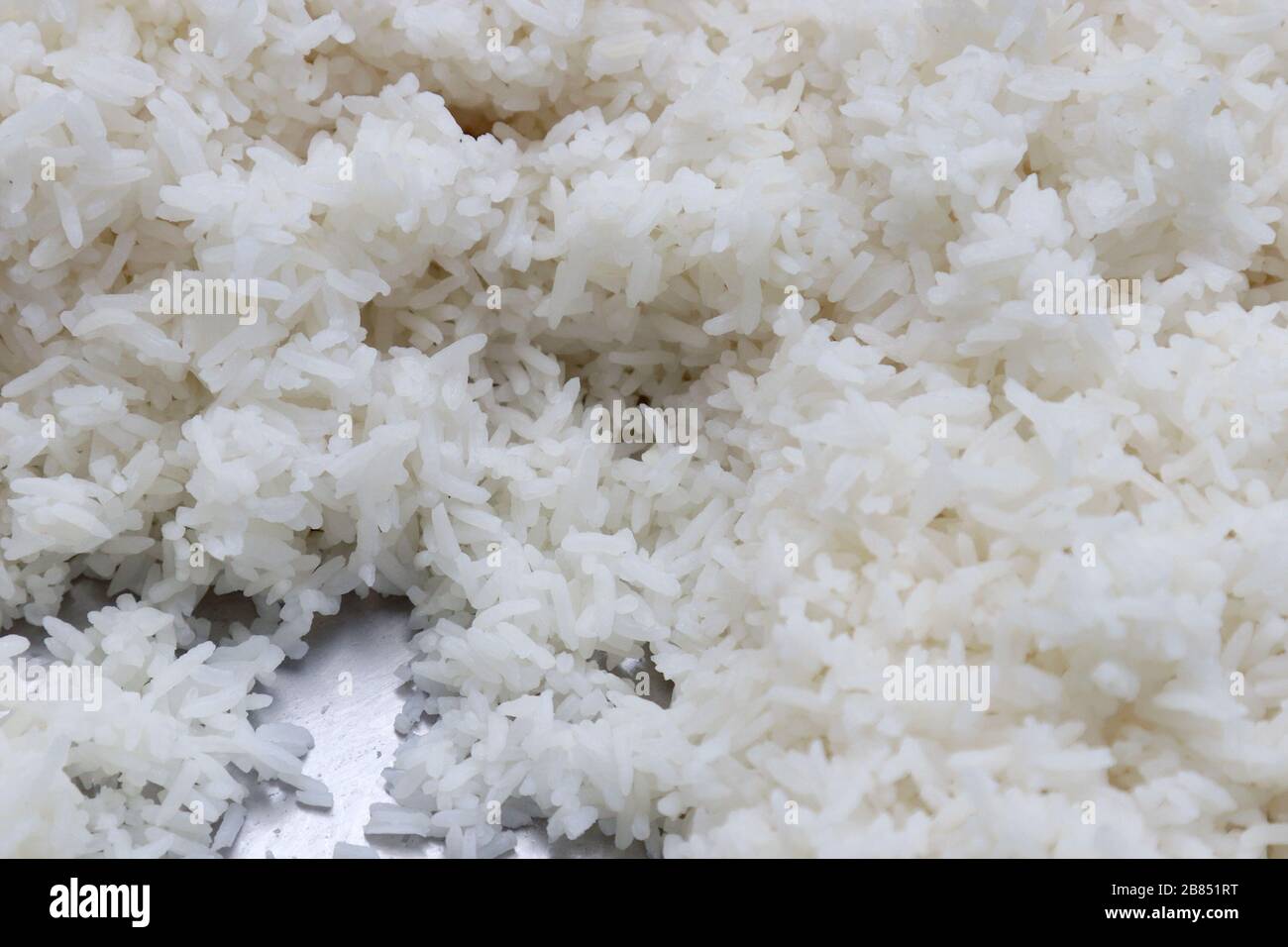 Cooked rice, Background cooked rice white for healthy Stock Photo - Alamy