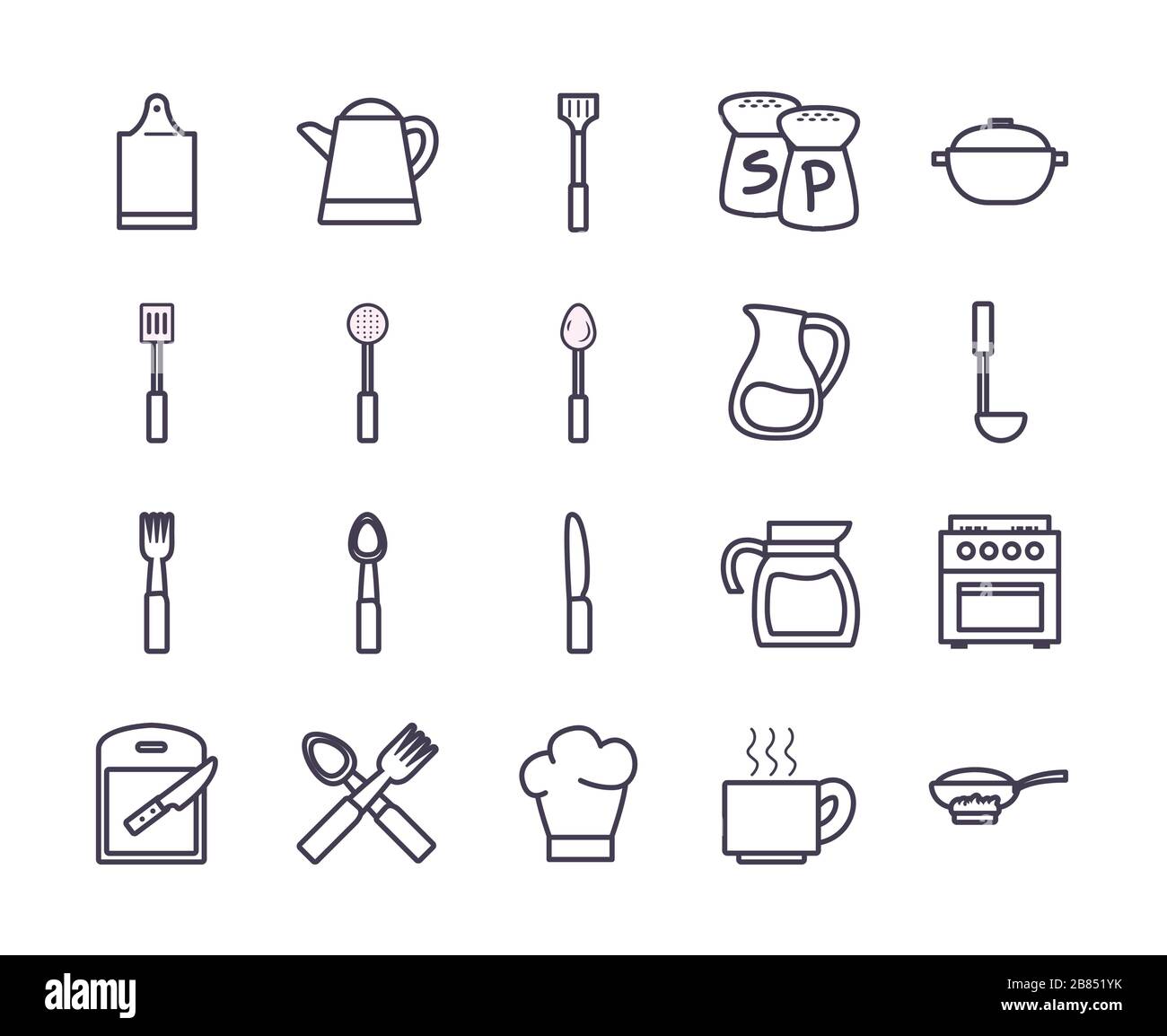 Chef's table dining Stock Vector Images - Alamy