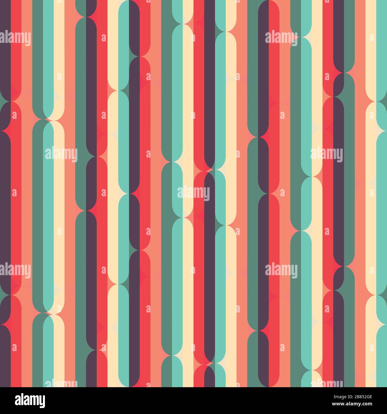 retro stripes seamless pattern Stock Vector Image & Art - Alamy