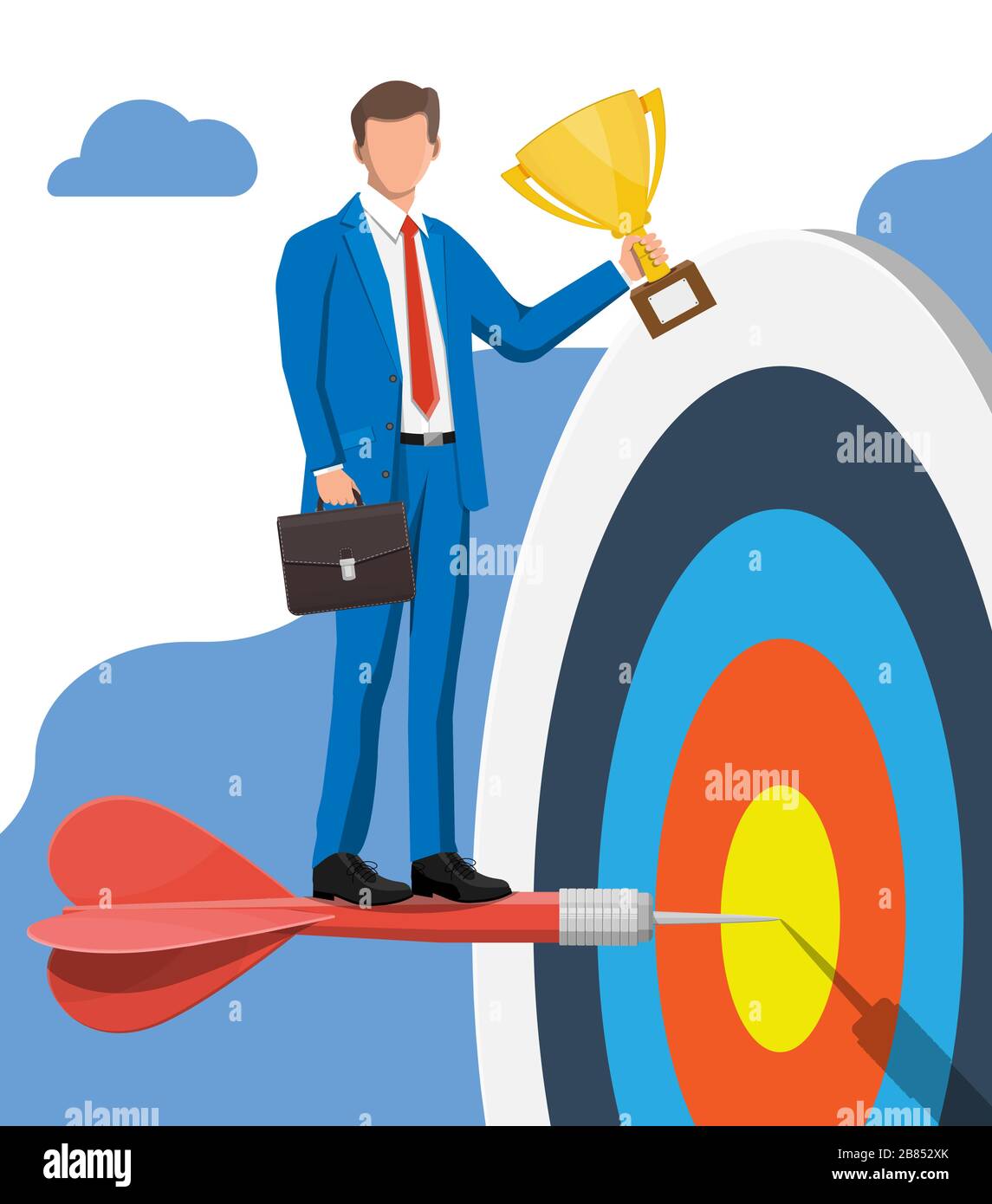 Dart trophy hi-res stock photography and images - Alamy