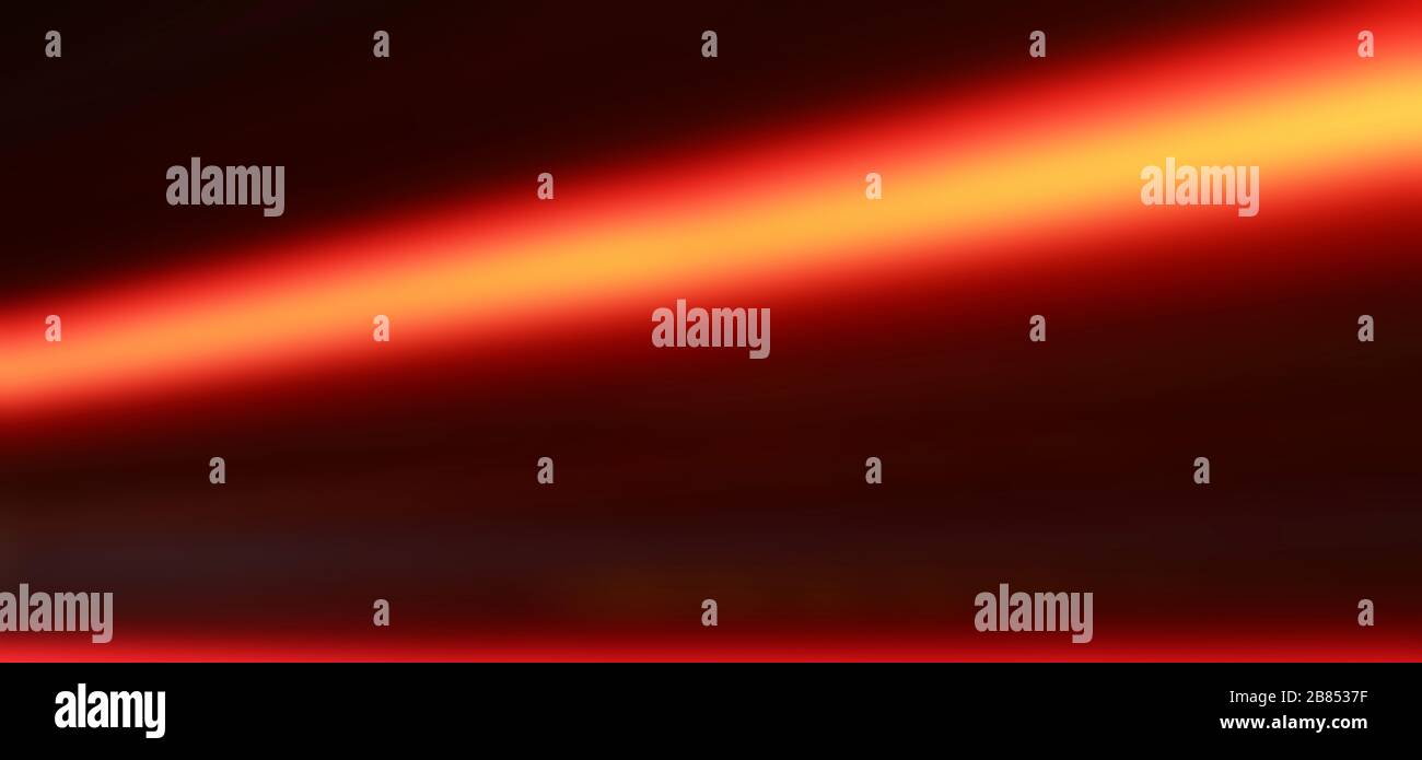 Power Red light effect beam on black background Stock Photo - Alamy
