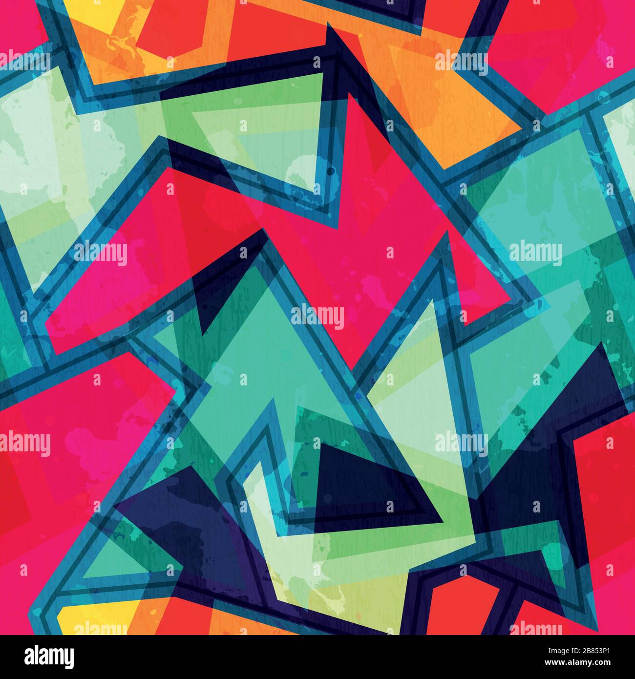 urban geometric seamless pattern Stock Vector Image & Art - Alamy