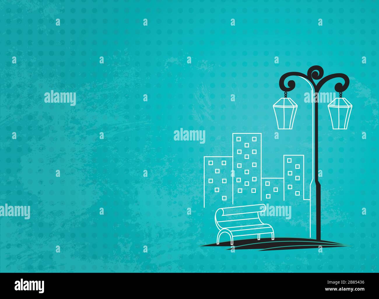 Painting street scene Stock Vector Images - Alamy