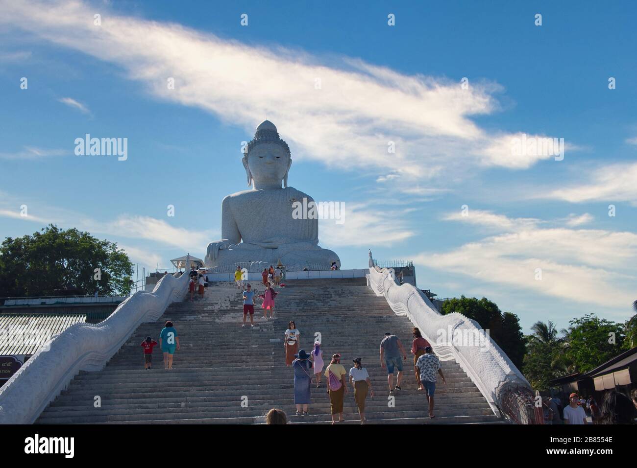 Big Buddha monument on the island of Phuket, Thailand. Phuket Big ...
