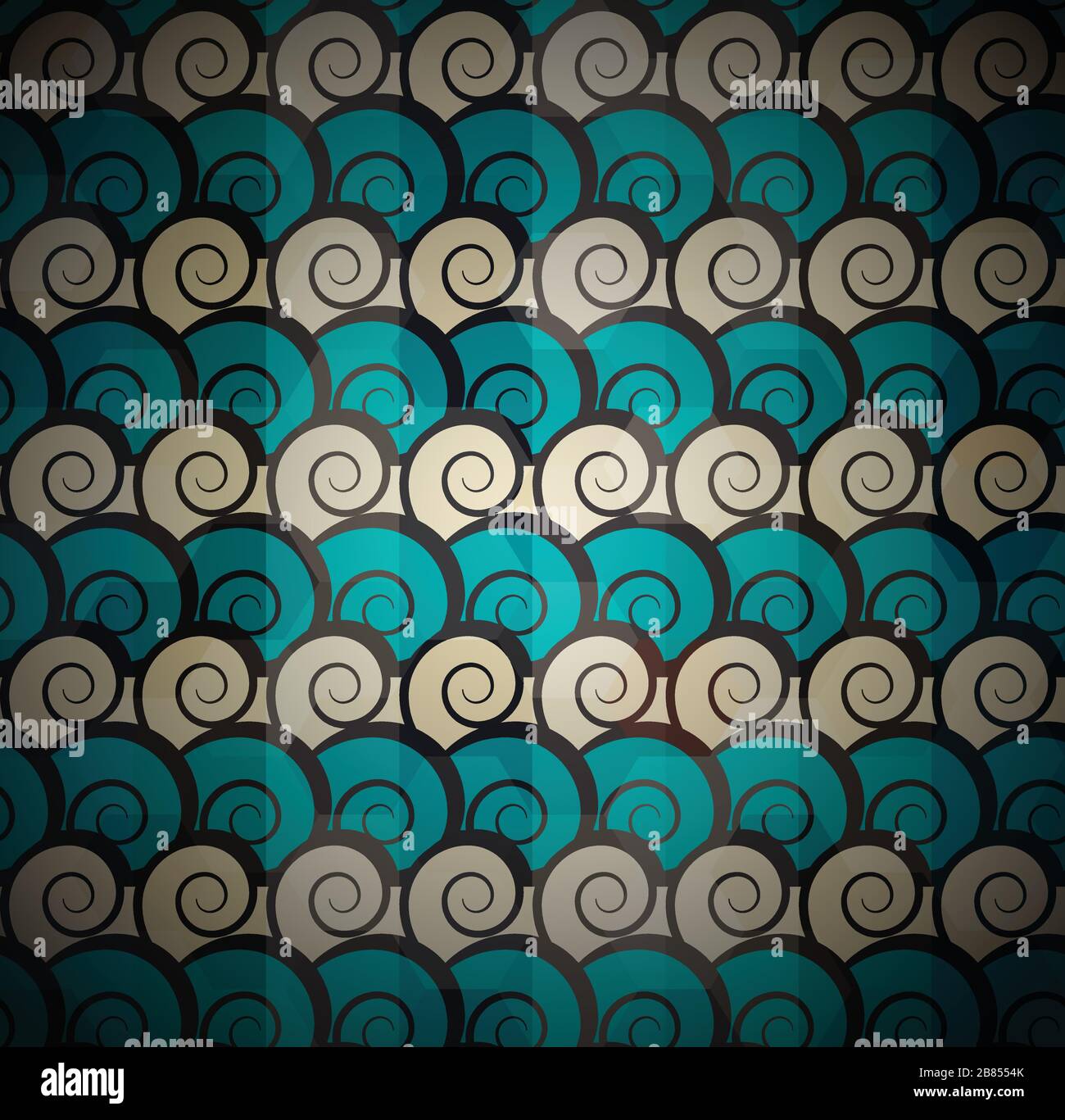 spiral blue pattern Stock Vector Image & Art - Alamy