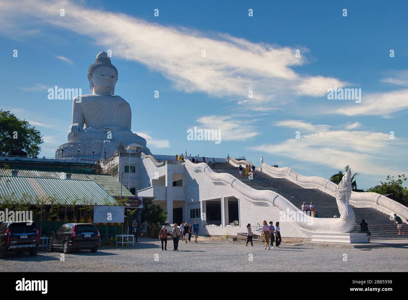 Big Buddha monument on the island of Phuket, Thailand. Phuket Big ...