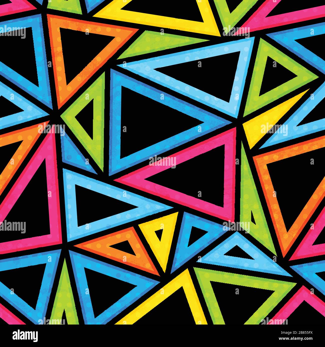 Bright triangle Stock Vector Images - Alamy