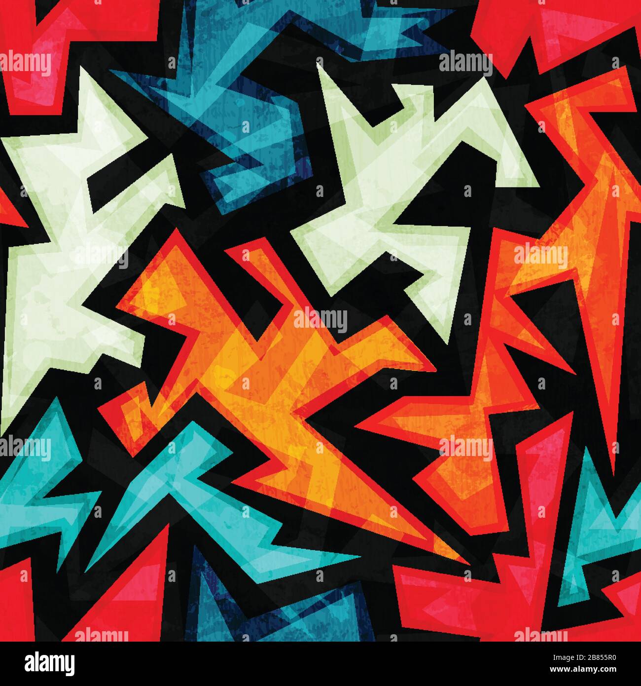 bright urban seamless pattern Stock Vector Image & Art - Alamy