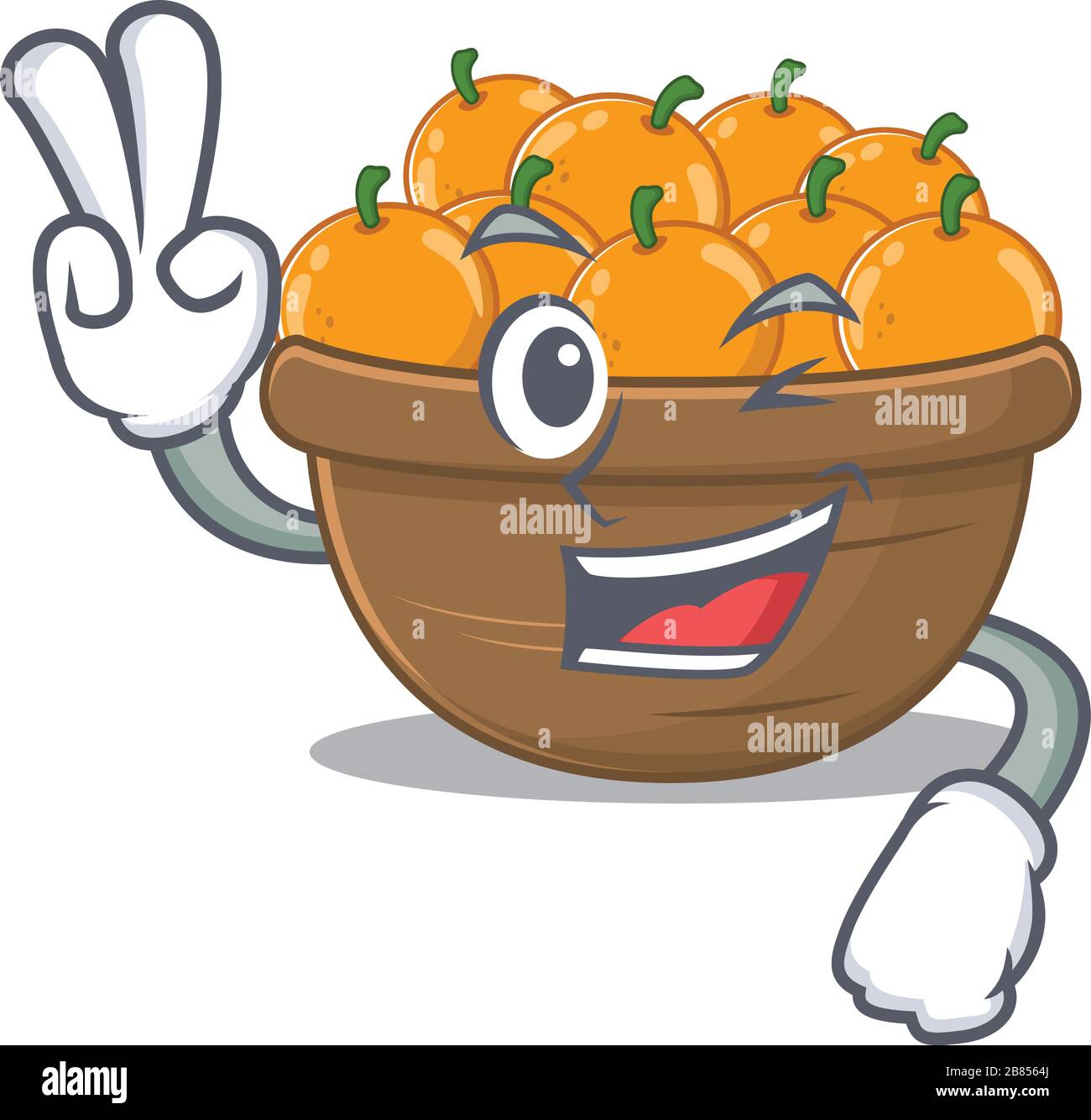 Pointing fingers cartoon orange hi-res stock photography and images - Alamy