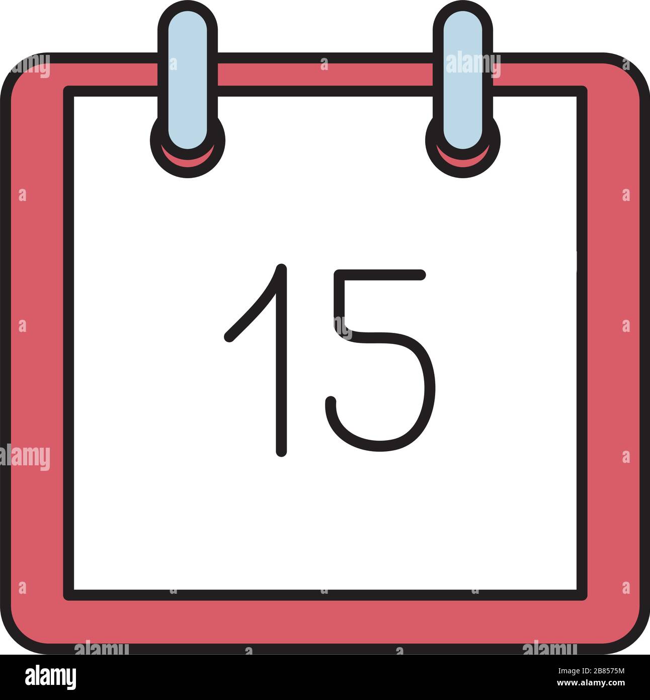 calendar reminder date isolated icon Stock Vector Image & Art - Alamy