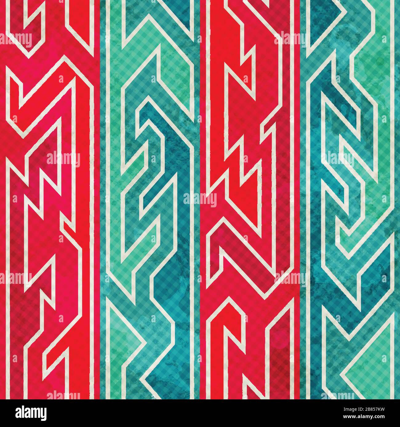 retro red seamless pattern Stock Vector Image & Art - Alamy