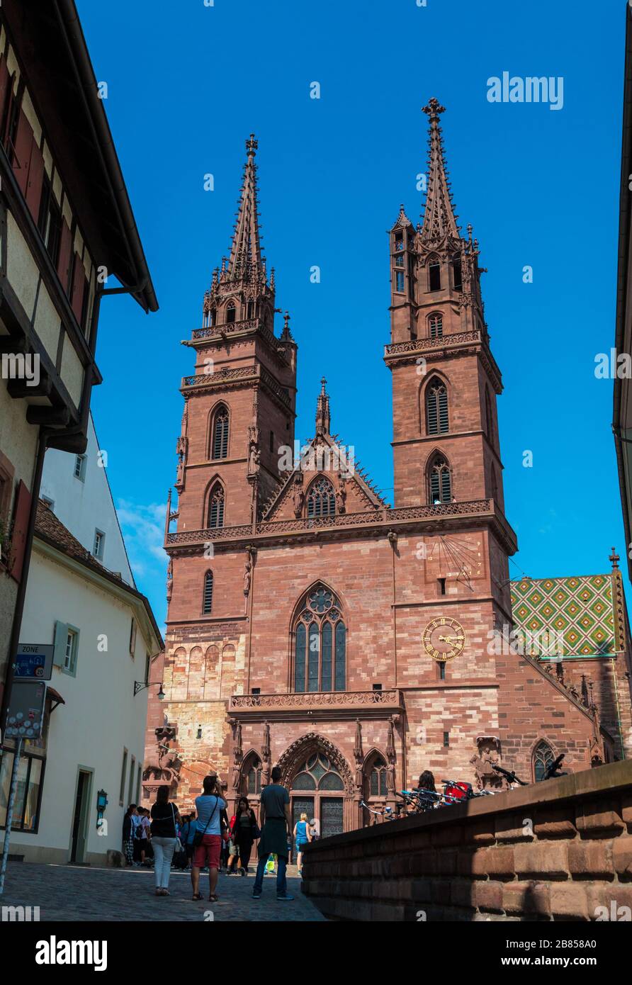 Basel minster hi-res stock photography and images - Alamy