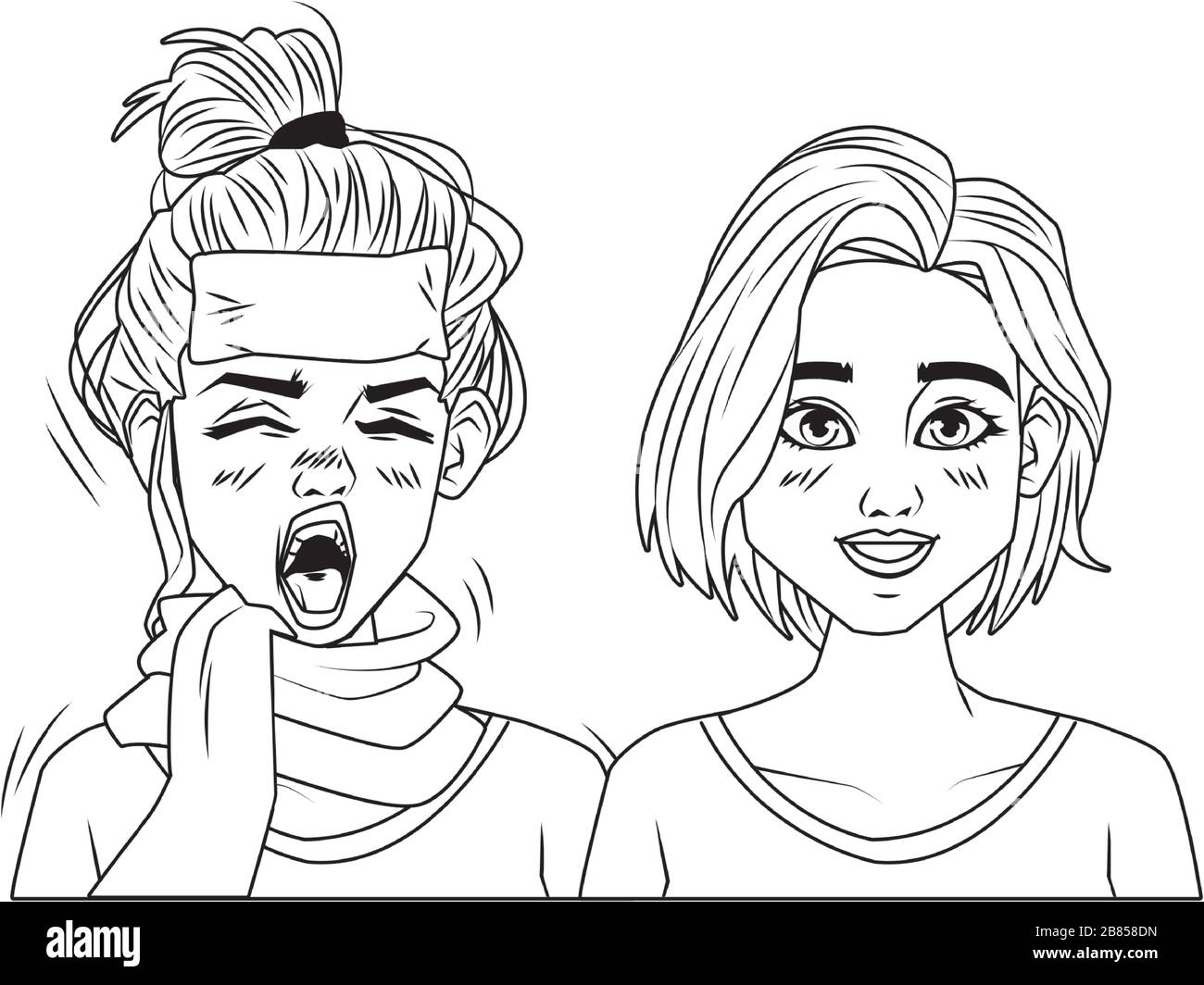 Cure the symptoms Black and White Stock Photos & Images - Alamy