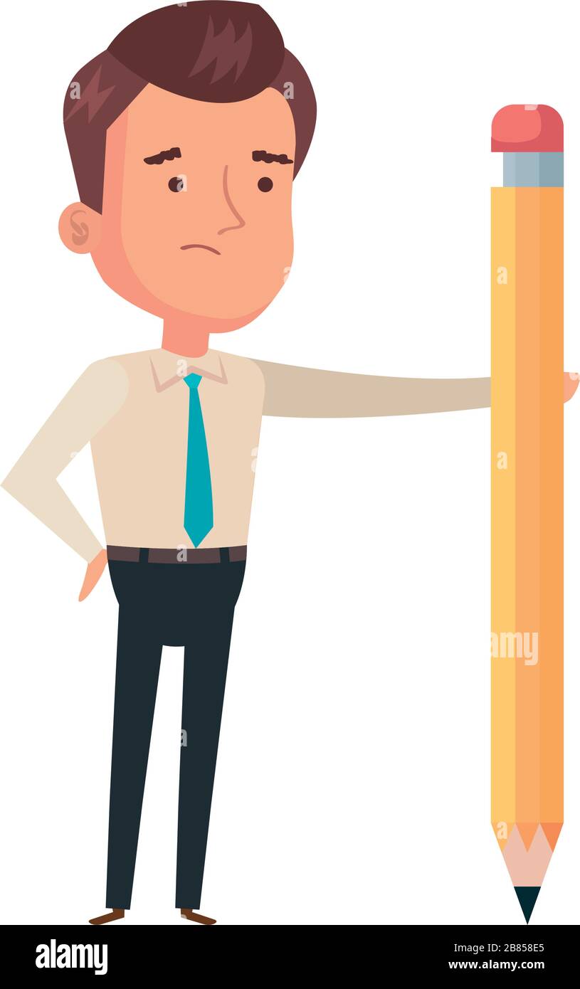 Office staff writing Stock Vector Images - Alamy