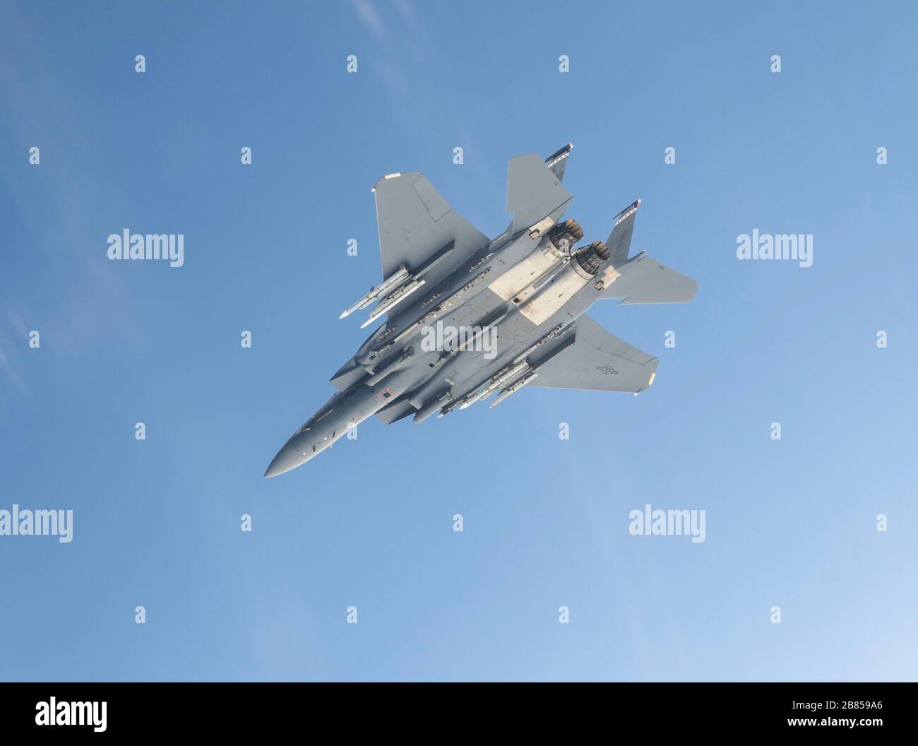 A F-15E Strike Eagle from the 40th Flight Test Squadron prepares to ...