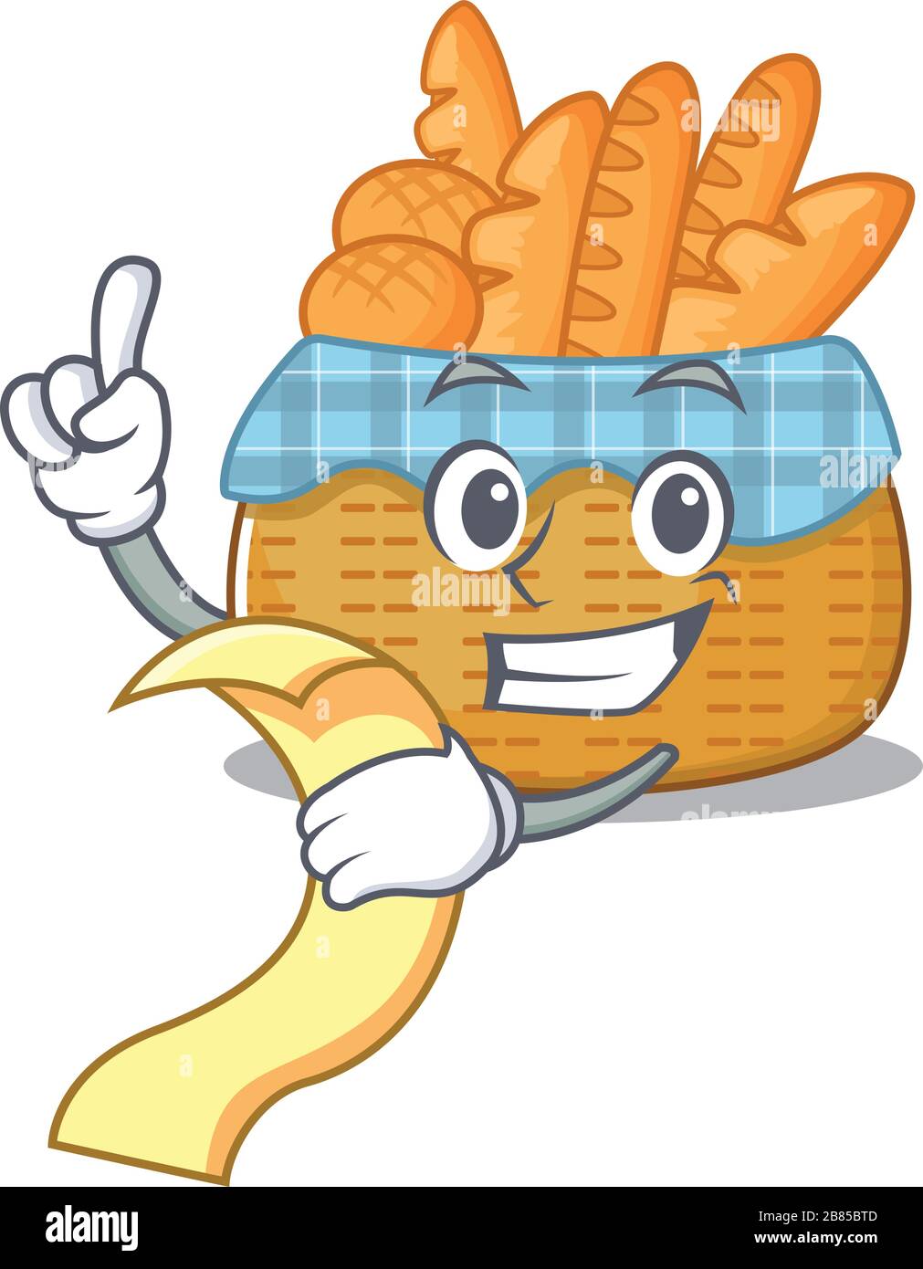 Cartoon Bread Basket Download Premium Vector Of Illustration Of A