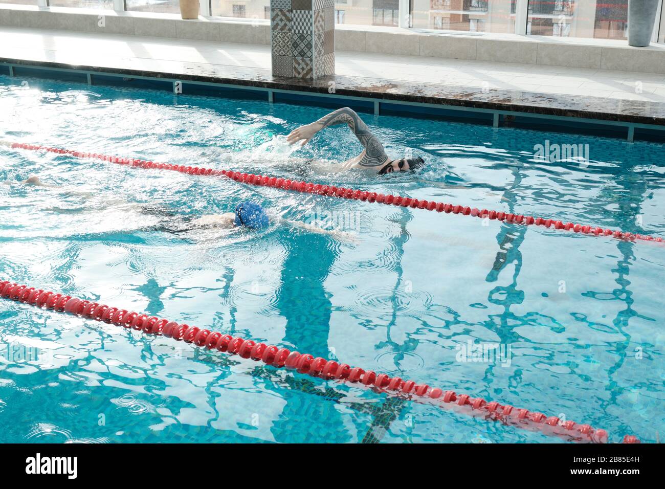 No swimmers in pool hi-res stock photography and images - Alamy
