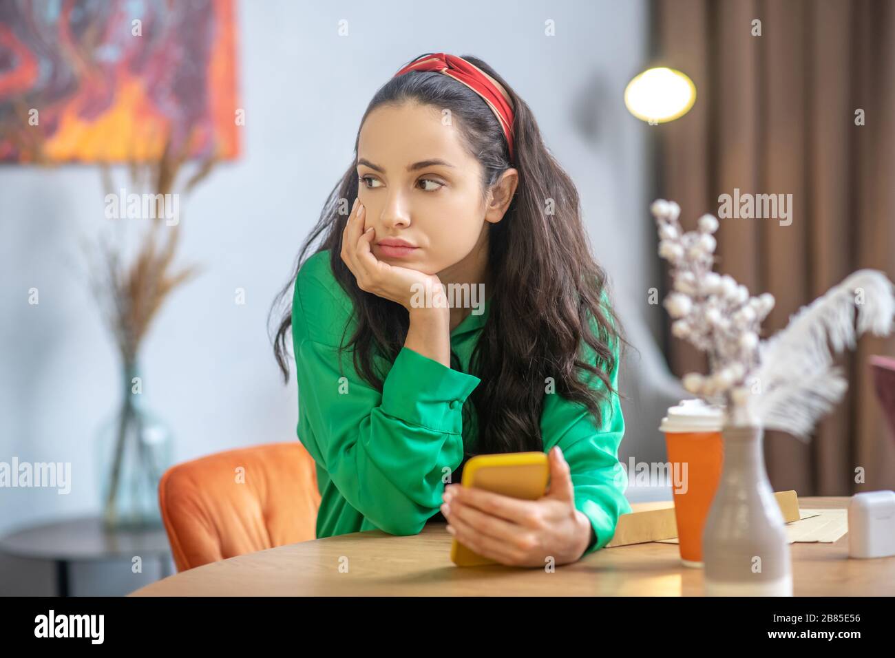 Waiting at table hi-res stock photography and images - Alamy