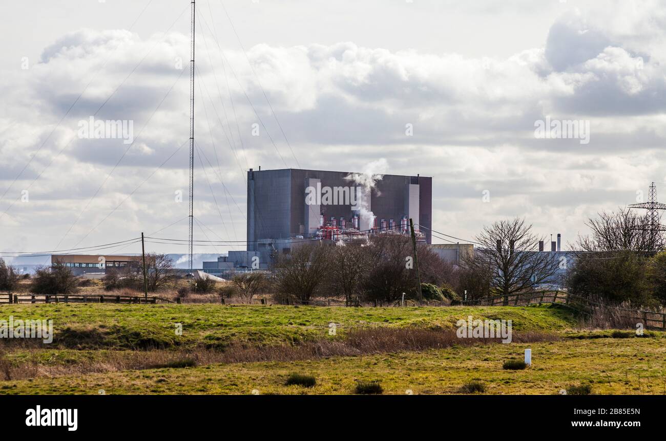 Nuclear Power Station at Hartlepool,England,UK Stock Photo - Alamy