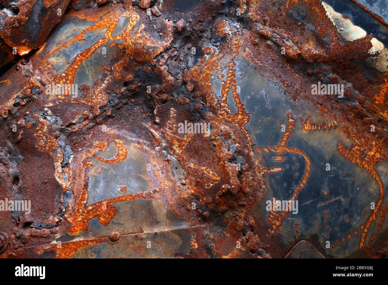 sheet steel, rust on steel plate texture, iron old background rust ...