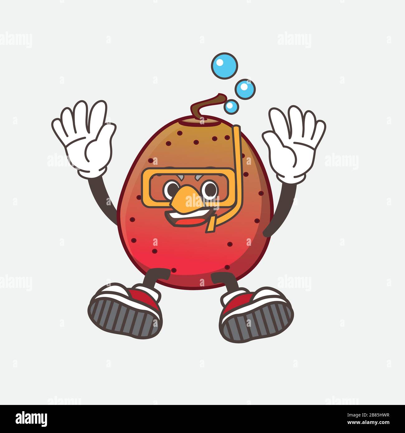 A picture of Indian Fig cartoon mascot character Stock Vector Image ...