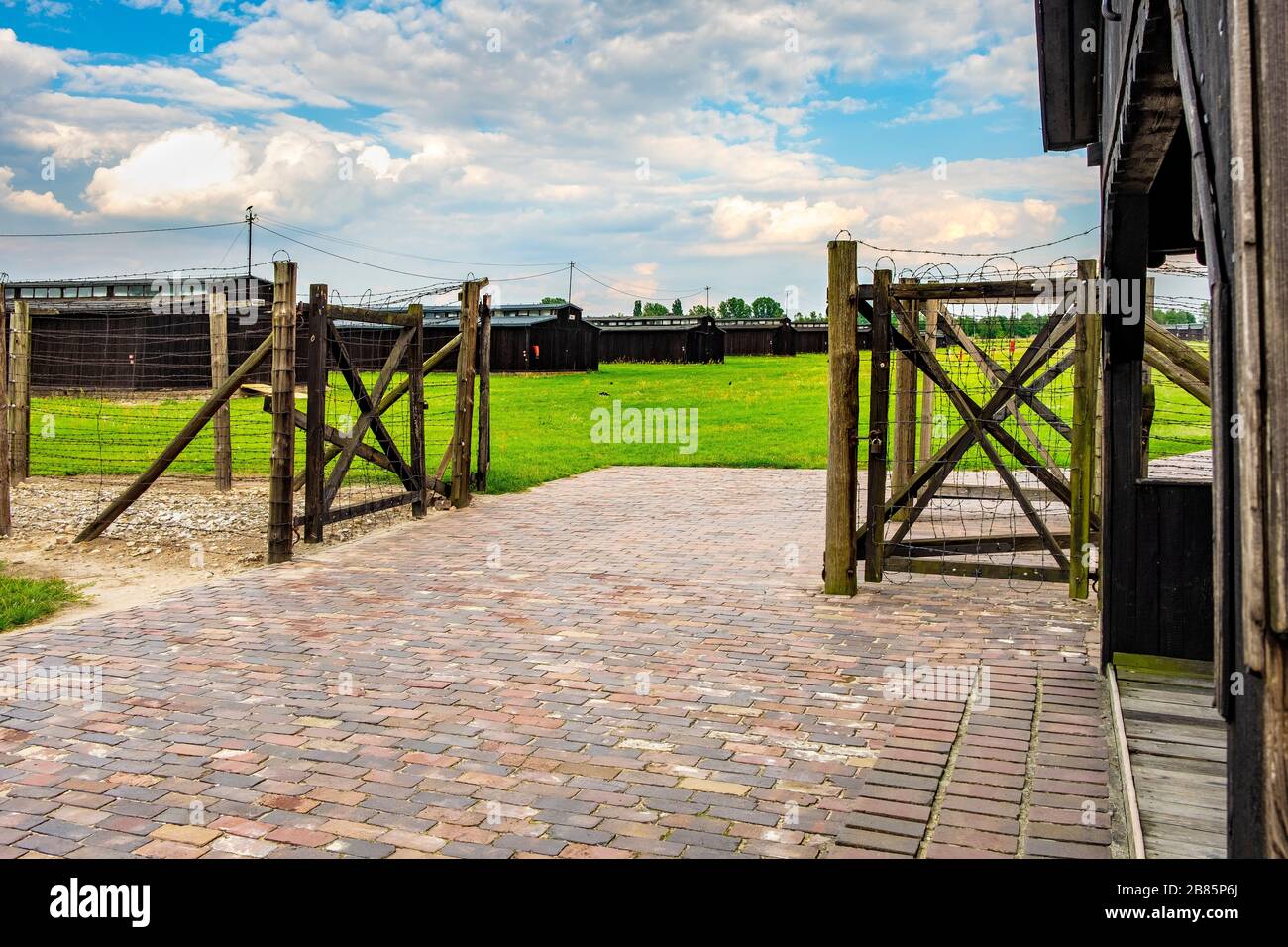 Nazi guards concentration camp hi-res stock photography and images - Alamy
